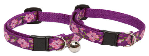 Lupine Cat Collar: Pattern Rose Garden with or without a bell - Cat ...
