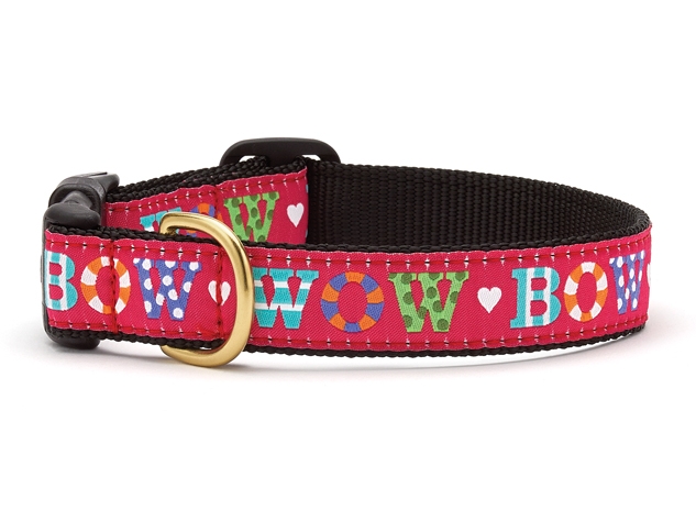 Dog Collars: 5/8" or 1" Wide Bow Wow Clip Collar - Up Country ...